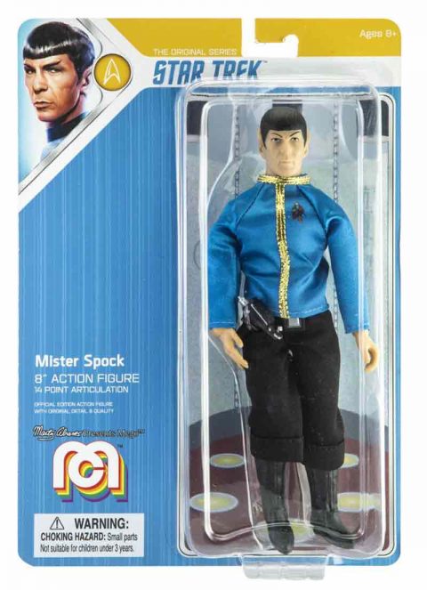 Mr. Spock In Dress Uniform : Star Trek | Mego Toys